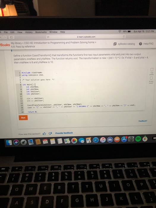 Solved learn.xybooks.com My library > CSCI 40. Introduction | Chegg.com