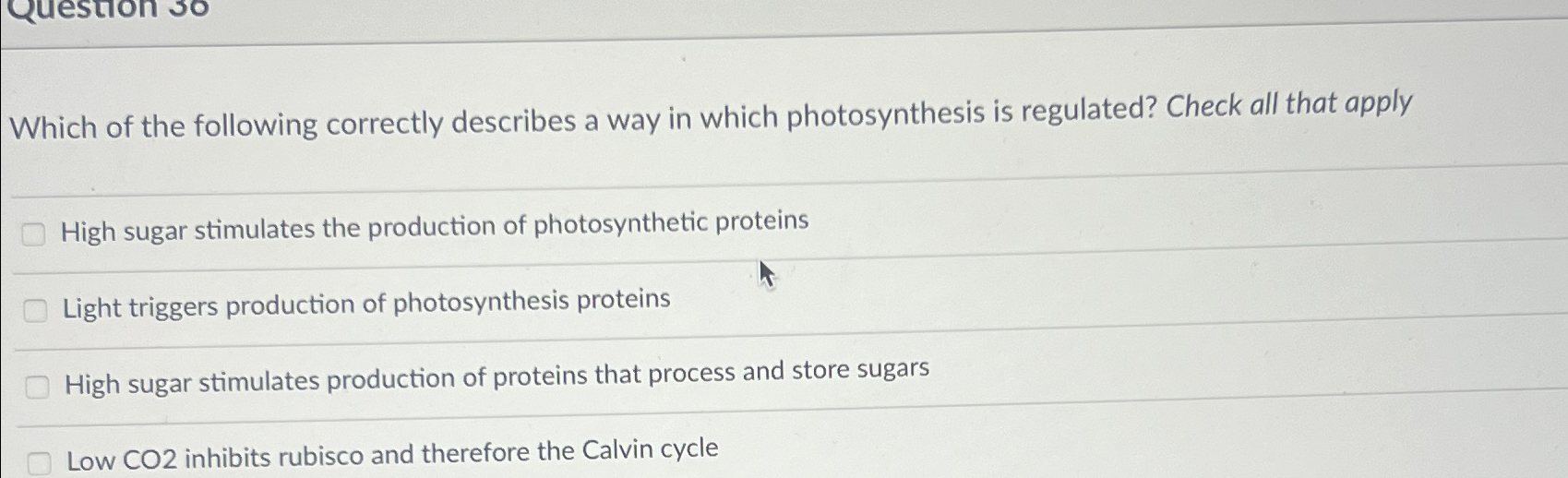 Solved Which of the following correctly describes a way in | Chegg.com