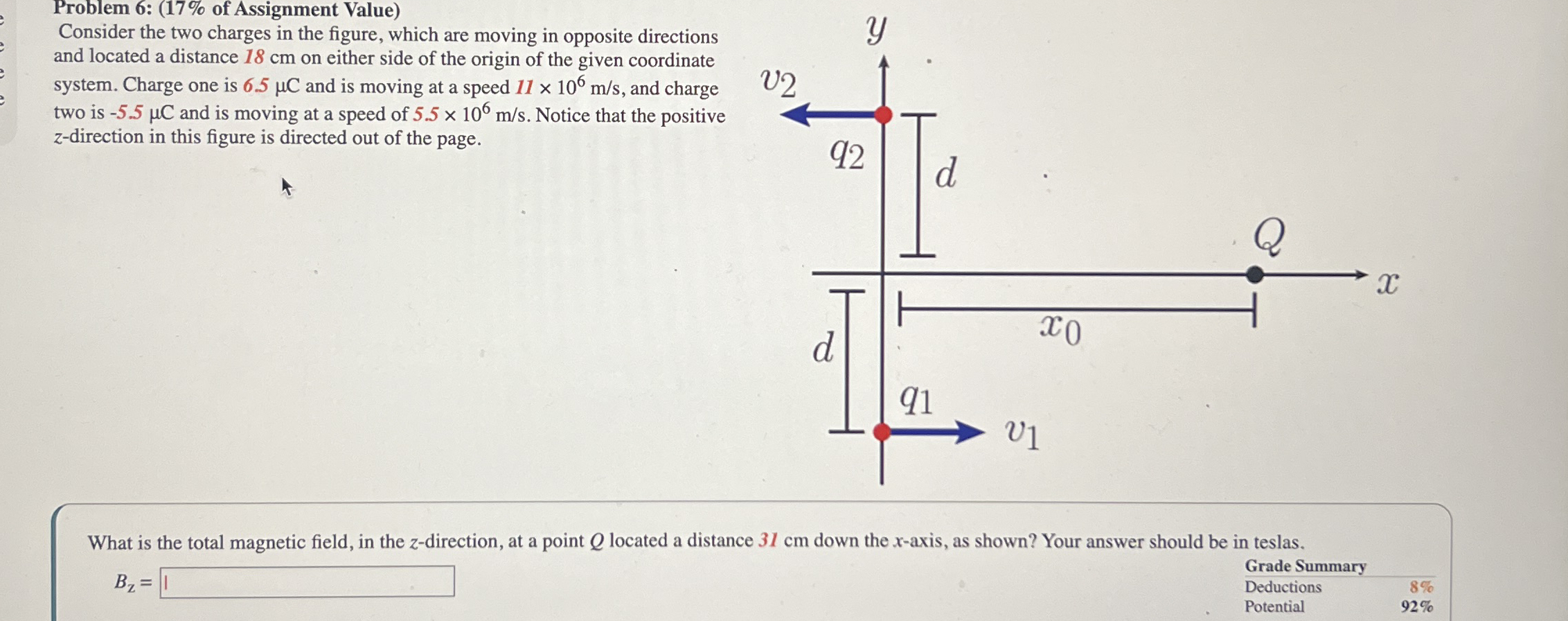 Solved Problem 6: (17% ﻿of Assignment Value)Consider the two | Chegg.com