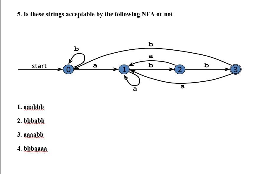 Solved 4. If we have the following transition table, draw | Chegg.com