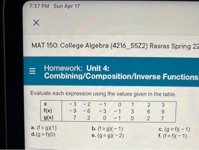 Solved Save Use the graph of the function to solve the | Chegg.com