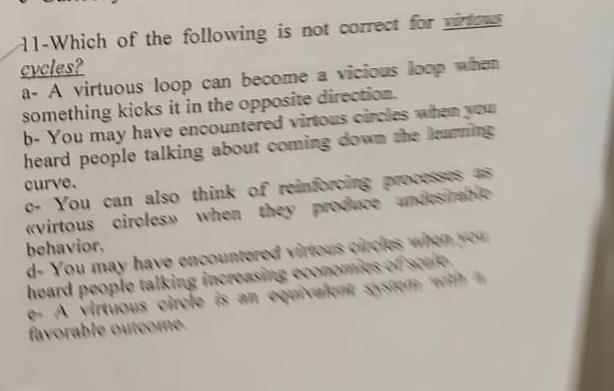 Solved 11-Which of the following is not correct for nirlons | Chegg.com