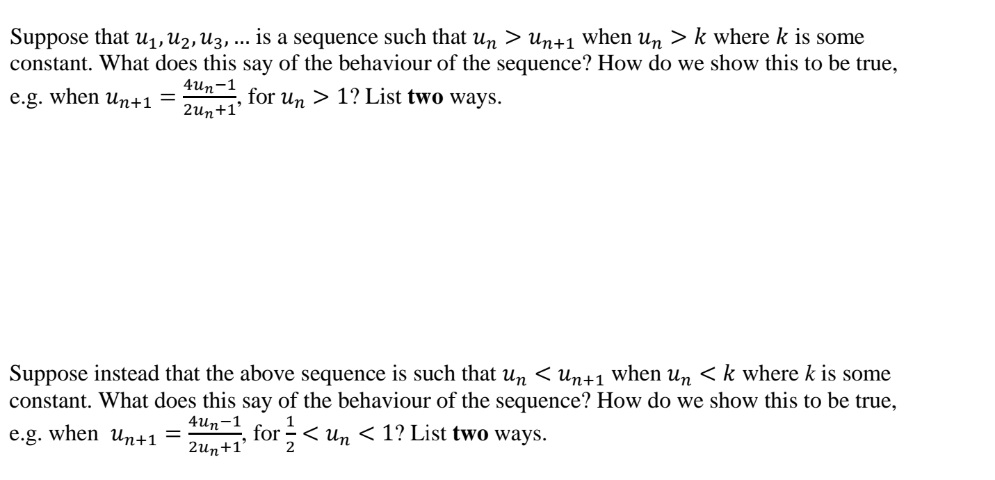 Given the recursive definition of a sequence, | Chegg.com