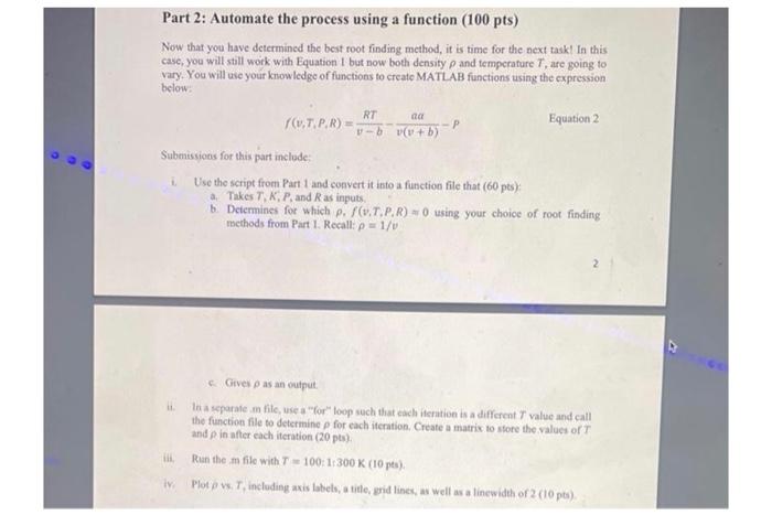 Solved Directions Use the Publish button/command in MATLAB | Chegg.com