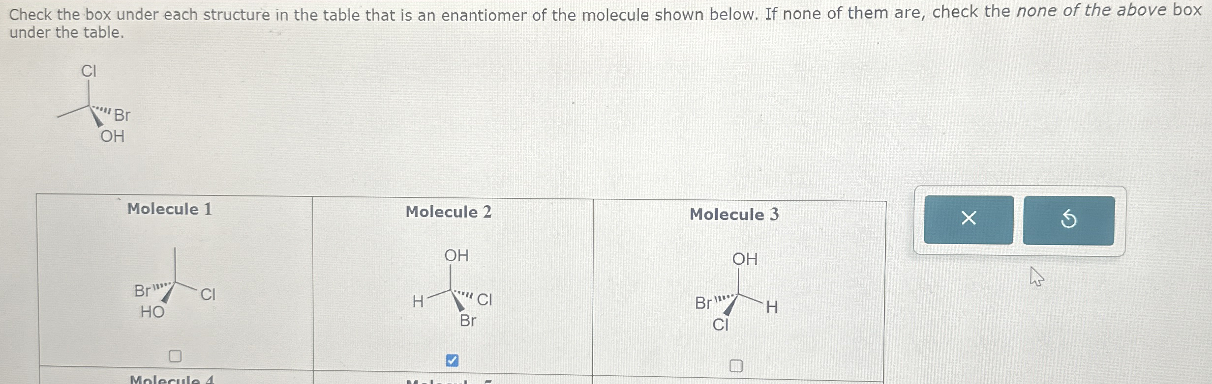 Solved Check the box under each structure in the table that | Chegg.com