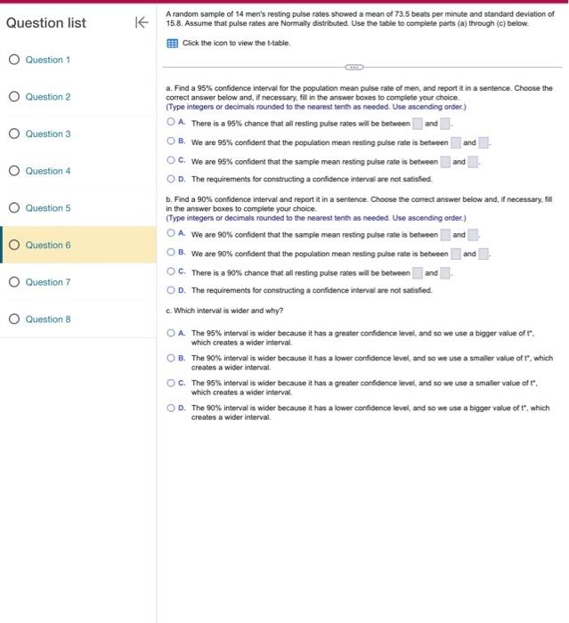 Question list Question 1 Question 2 Question 3 | Chegg.com