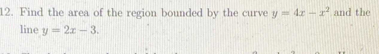 Solved Find the area of the region bounded by the curve | Chegg.com