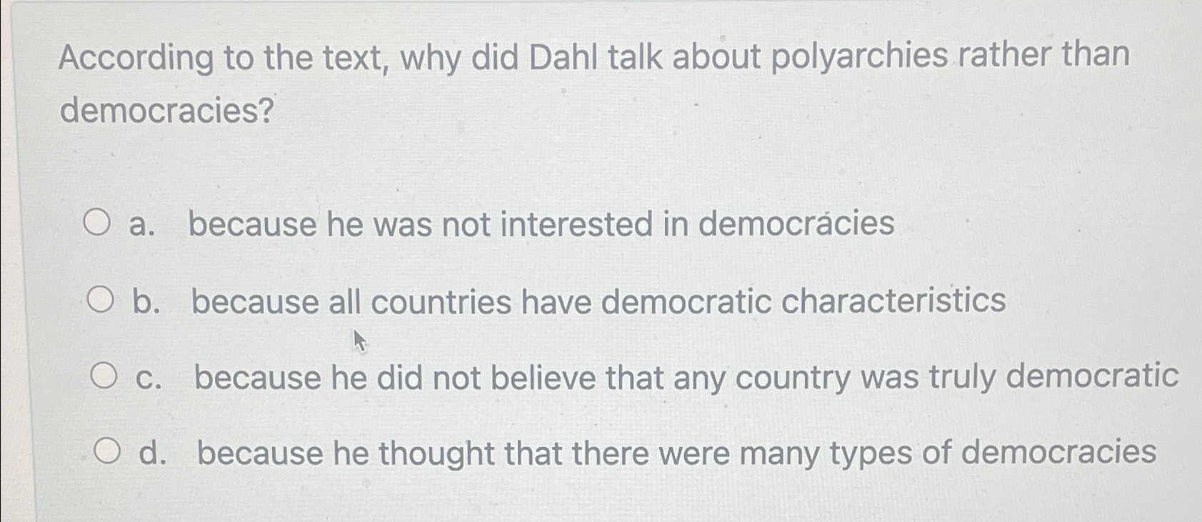 Solved According to the text, why did Dahl talk about | Chegg.com