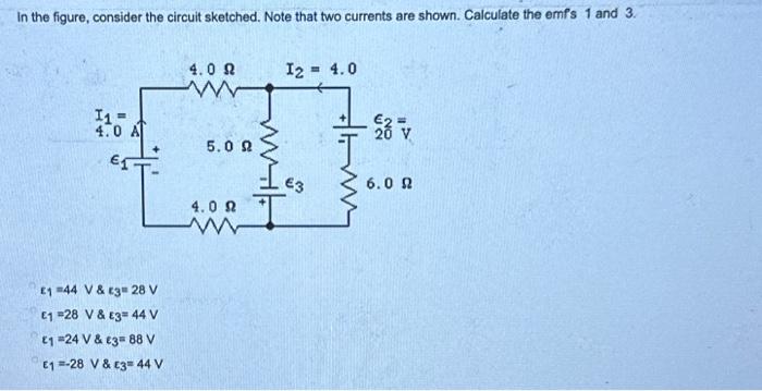 Solved In the figure, consider the circuit sketched. Note | Chegg.com