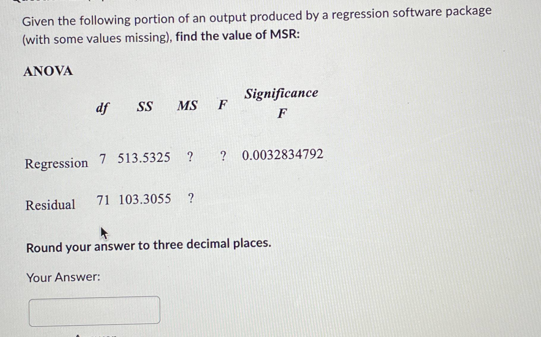 Given the following portion of an output produced by | Chegg.com