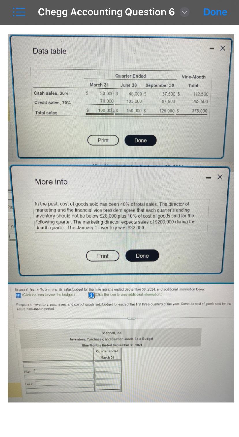 Solved Chegg Accounting Question 6Data table\table[[Cash | Chegg.com