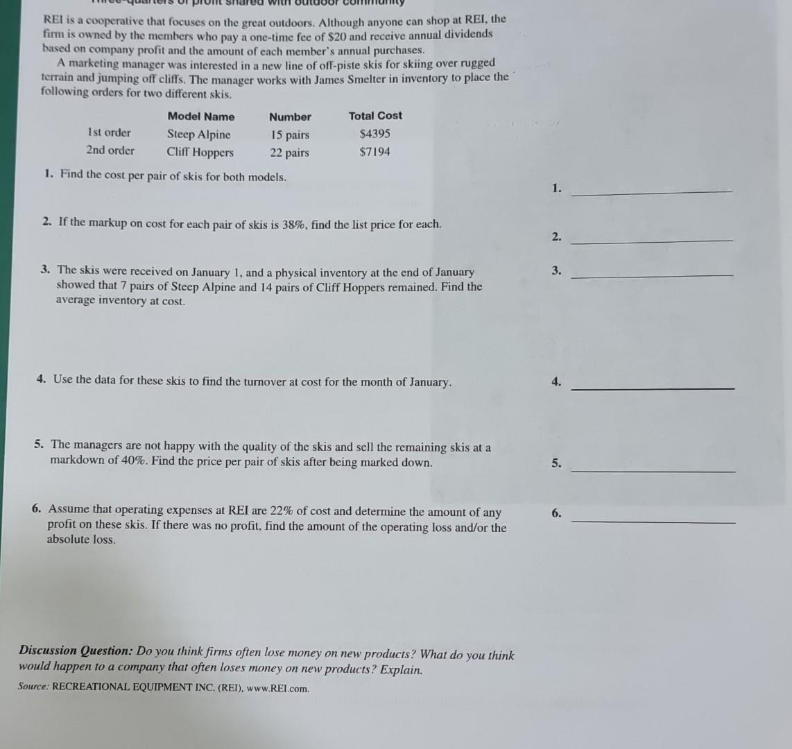 Solved This is Chapter 6 - Markup and Markdown Subject: | Chegg.com
