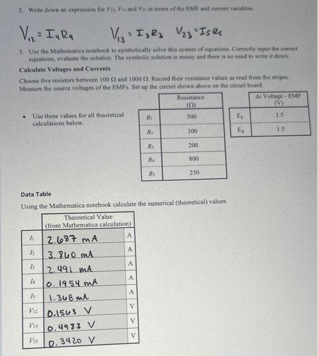 Solved 1. Using the junction rule and loop rule, write down | Chegg.com