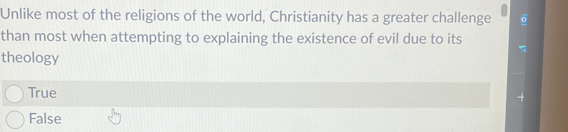 Solved Unlike most of the religions of the world, | Chegg.com