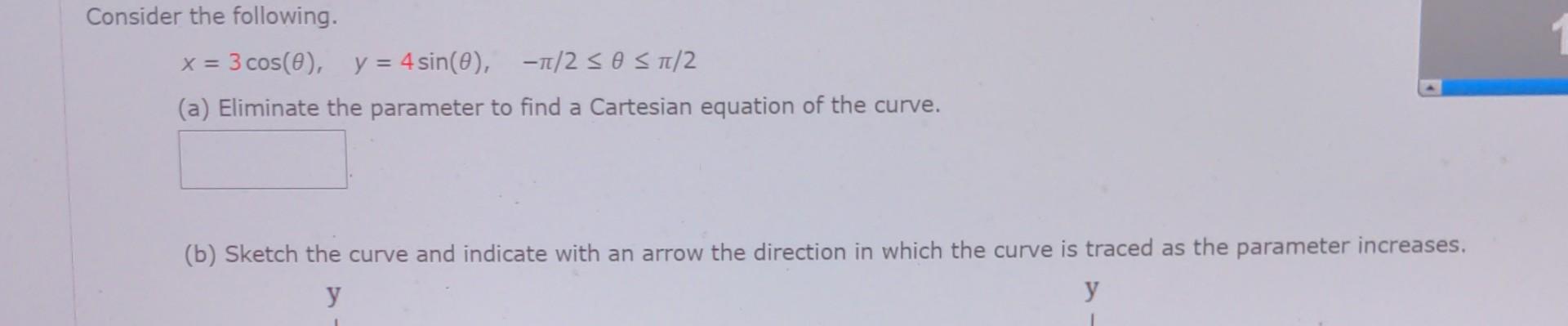 Solved Consider the following. | Chegg.com
