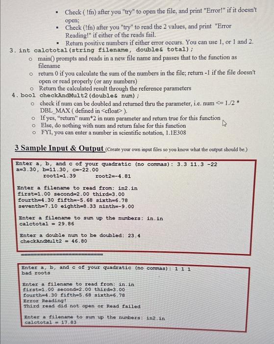 Solved You are provided with a starter code... please follow | Chegg.com