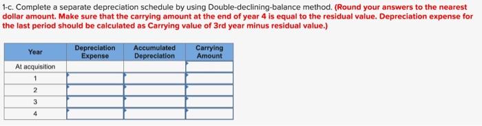 Solved E7-8 (Algo) Computing Depreciation under Alternative | Chegg.com