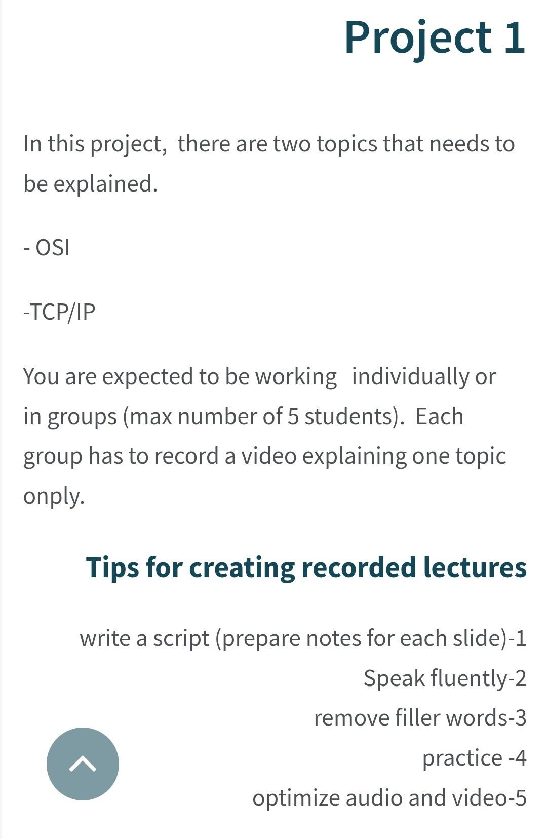 Solved Project 1 In this project, there are two topics that | Chegg.com