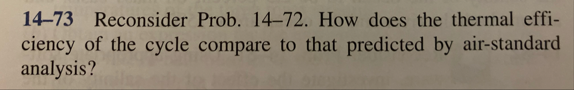 Solved 14-73 ﻿Reconsider Prob. 14-72. ﻿How does the thermal | Chegg.com