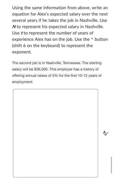 Solved Using the same information from above, write an | Chegg.com