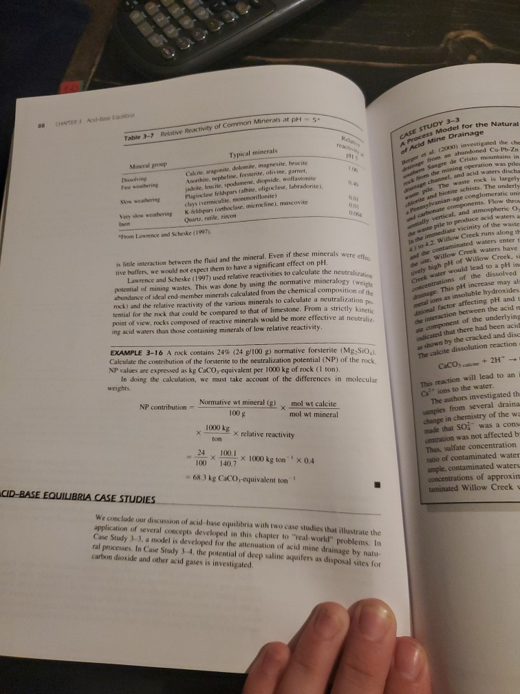 Solved spreadshe 42. Calculate the buffering index for the | Chegg.com