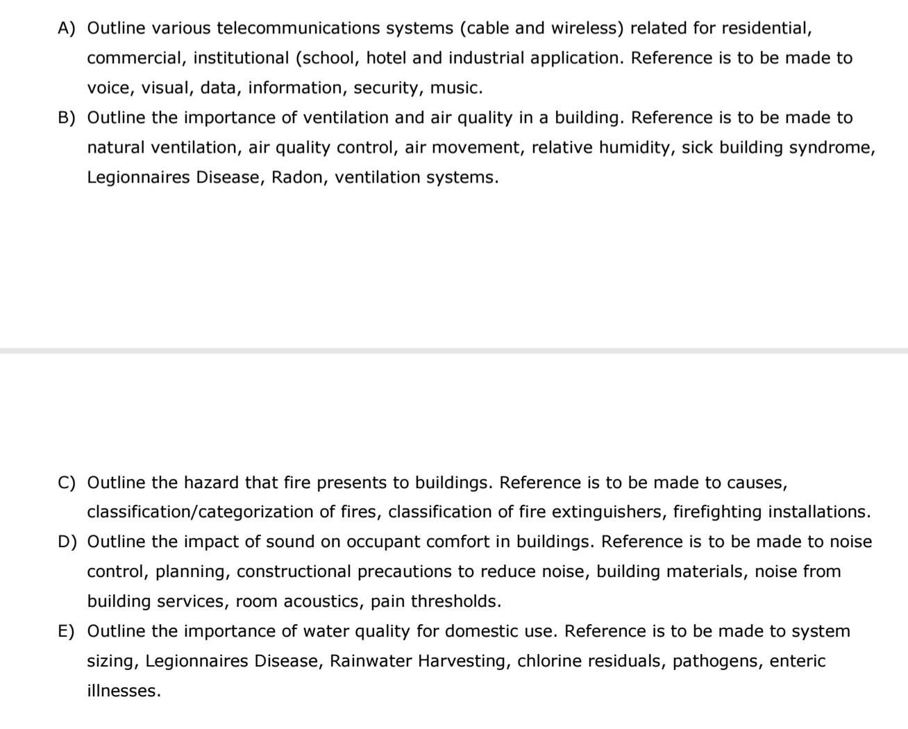 Solved A) Outline various telecommunications systems (cable | Chegg.com