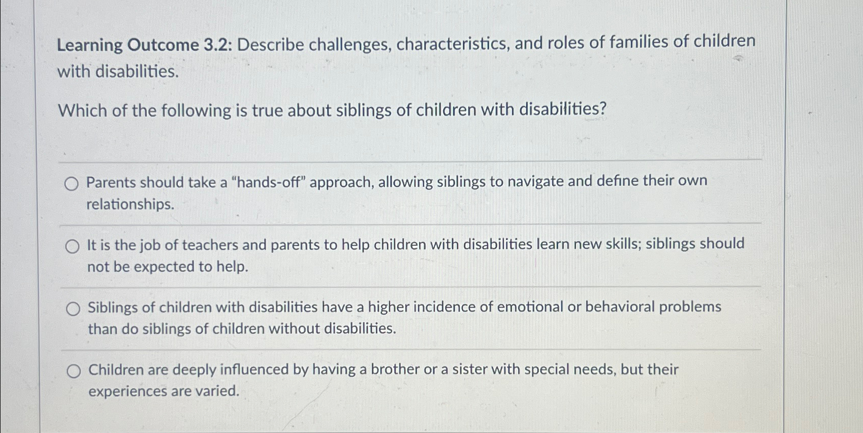 Solved Learning Outcome 3.2: Describe challenges, | Chegg.com