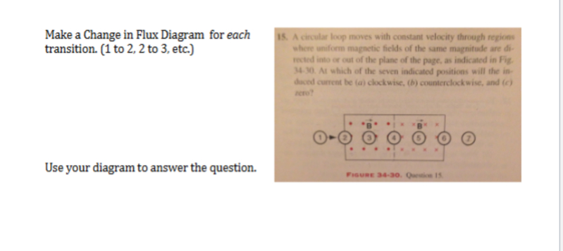 Make a Change in Flux Diagram for each transition. (1 | Chegg.com