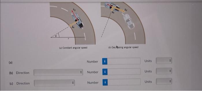 Solved Suppose you are driving a car in a counterclockwise | Chegg.com