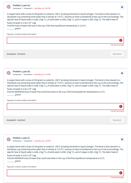 Solved Problem 2, ﻿part [a]Hsmenatk = ﻿Answered = ﻿Dev May | Chegg.com
