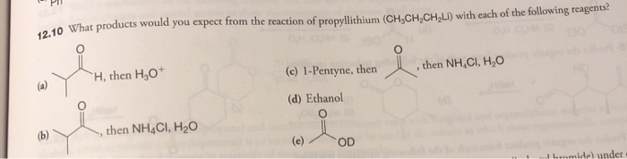 Solved PIL 40 What products would you expect from the | Chegg.com