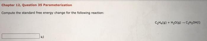 Solved Chapter 12, Question 35 Parameterization Compute the | Chegg.com