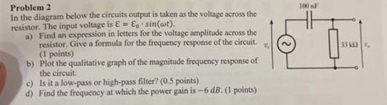 Solved Problem 2In the diagram below the circuits output is | Chegg.com
