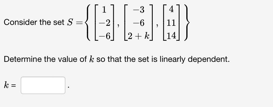 Solved Consider the set | Chegg.com