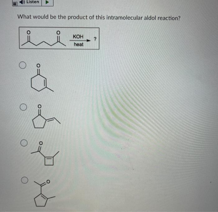 Solved What would be the aldol product of acetaldehyde? о 11 | Chegg.com