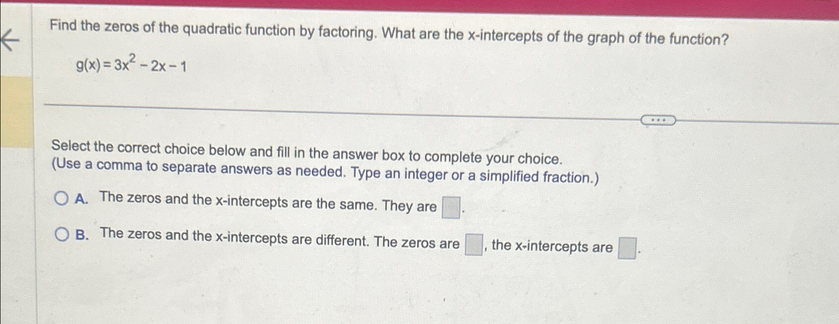 Solved Find the zeros of the quadratic function by | Chegg.com