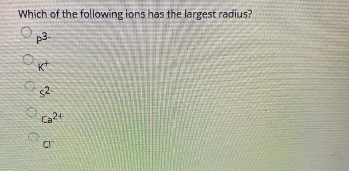 Solved Which of the following contains ionic bonding? OPF3 | Chegg.com