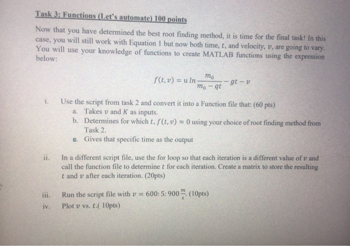 Solved Use the Publish button/command on MATLAB to generate | Chegg.com