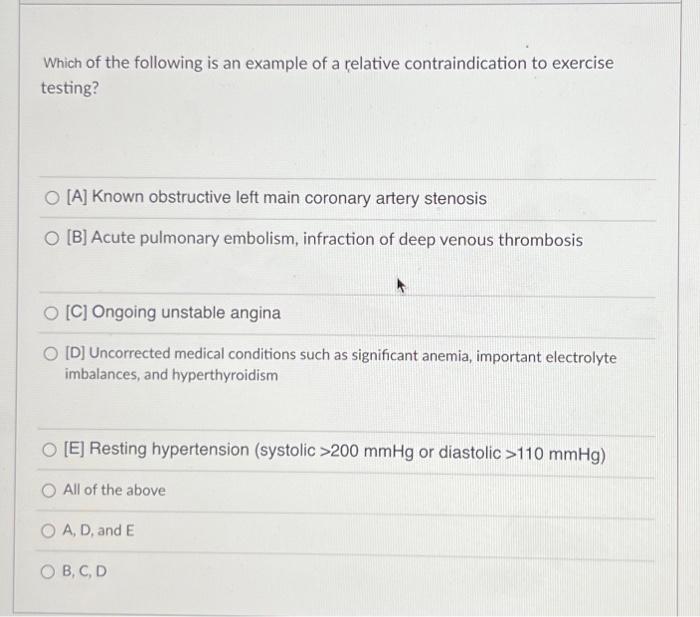 Solved Which of the following is an example of a relative | Chegg.com