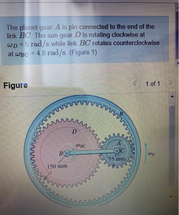 Solved mmm លលលលលលលលលសសសសសសា The planet gear A is pin | Chegg.com
