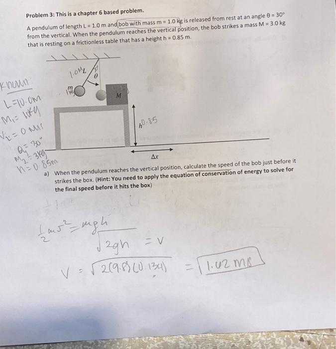 Solved Problem 3: This is a chapter 6 based problem. A | Chegg.com