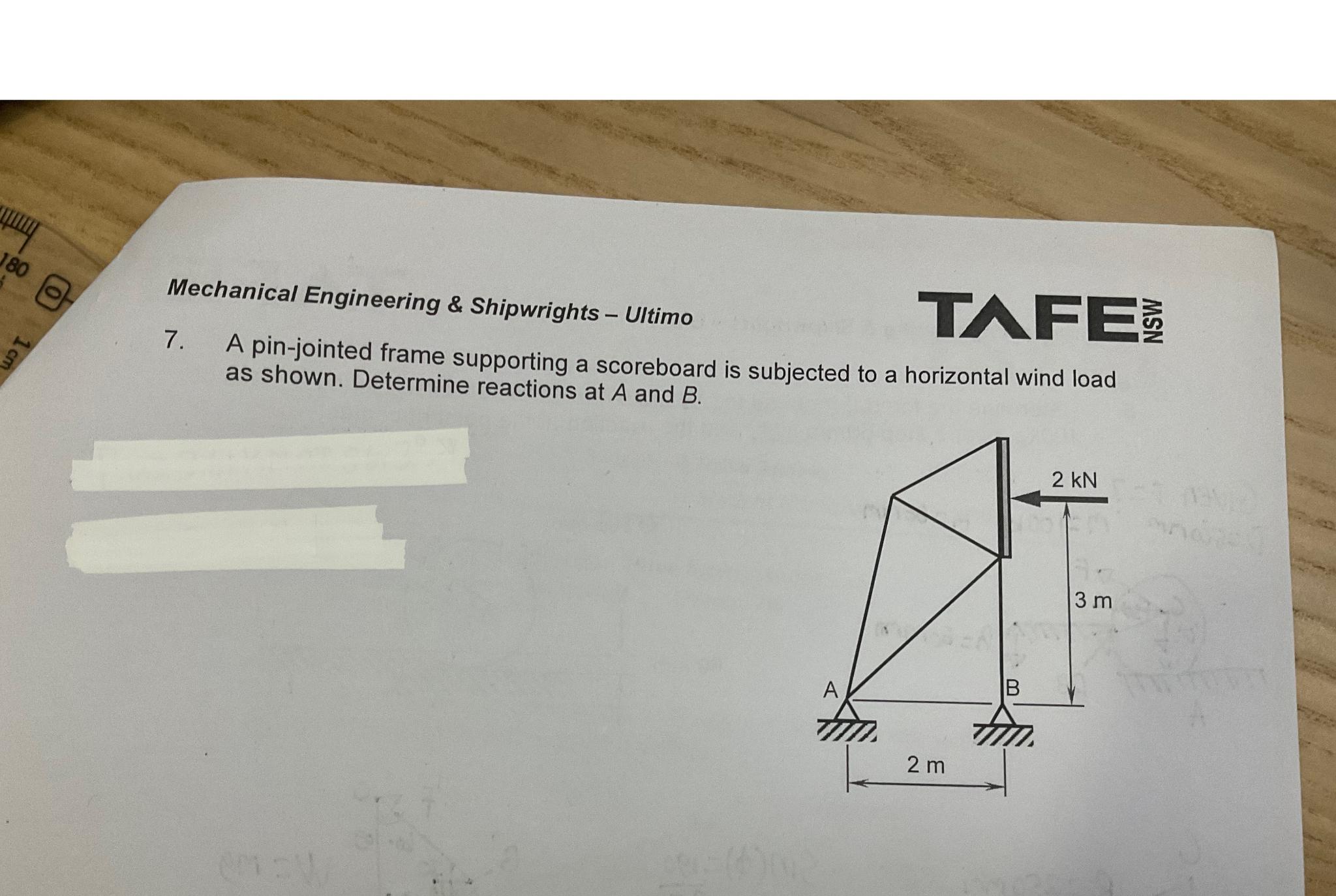 Solved Mechanical Engineering & Shipwrights - ﻿Ultimo7. ﻿A | Chegg.com