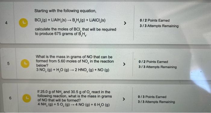 Solved Starting with the following equation, BCl3( | Chegg.com