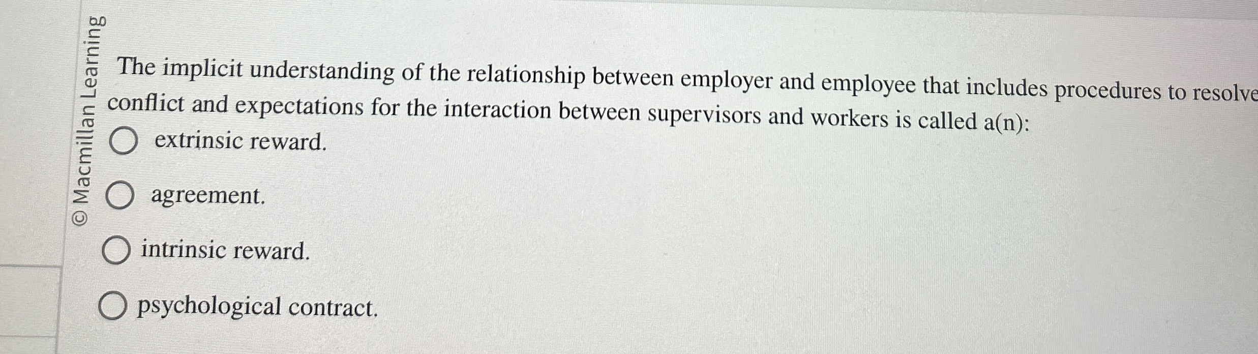 Solved The implicit understanding of the relationship | Chegg.com