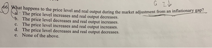Solved 00 Mhat happens to the price level and real output | Chegg.com