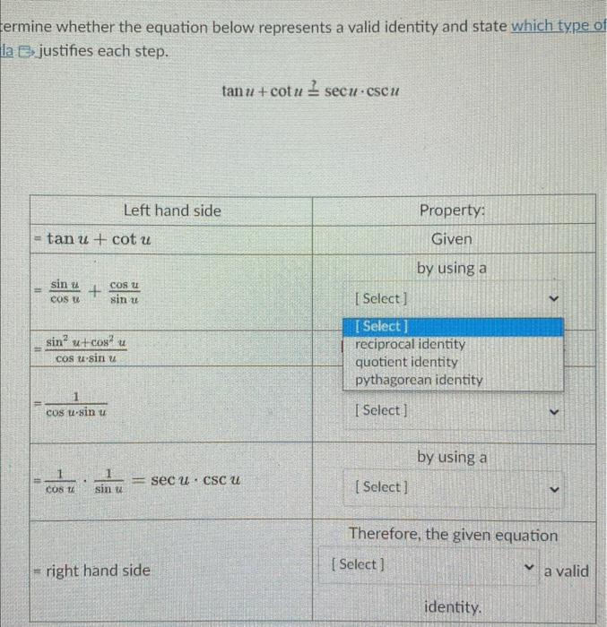 Solved 4. Determine whether the equation below represents a | Chegg.com