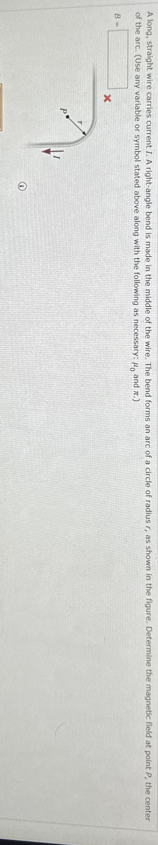 Solved of the arc. (Use any variable or symbol stated above | Chegg.com