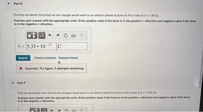Solved A −4.00nC point charge is at the origin, and a second | Chegg.com