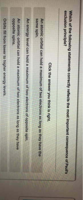 Solved Which of the following statements correctly reflects | Chegg.com