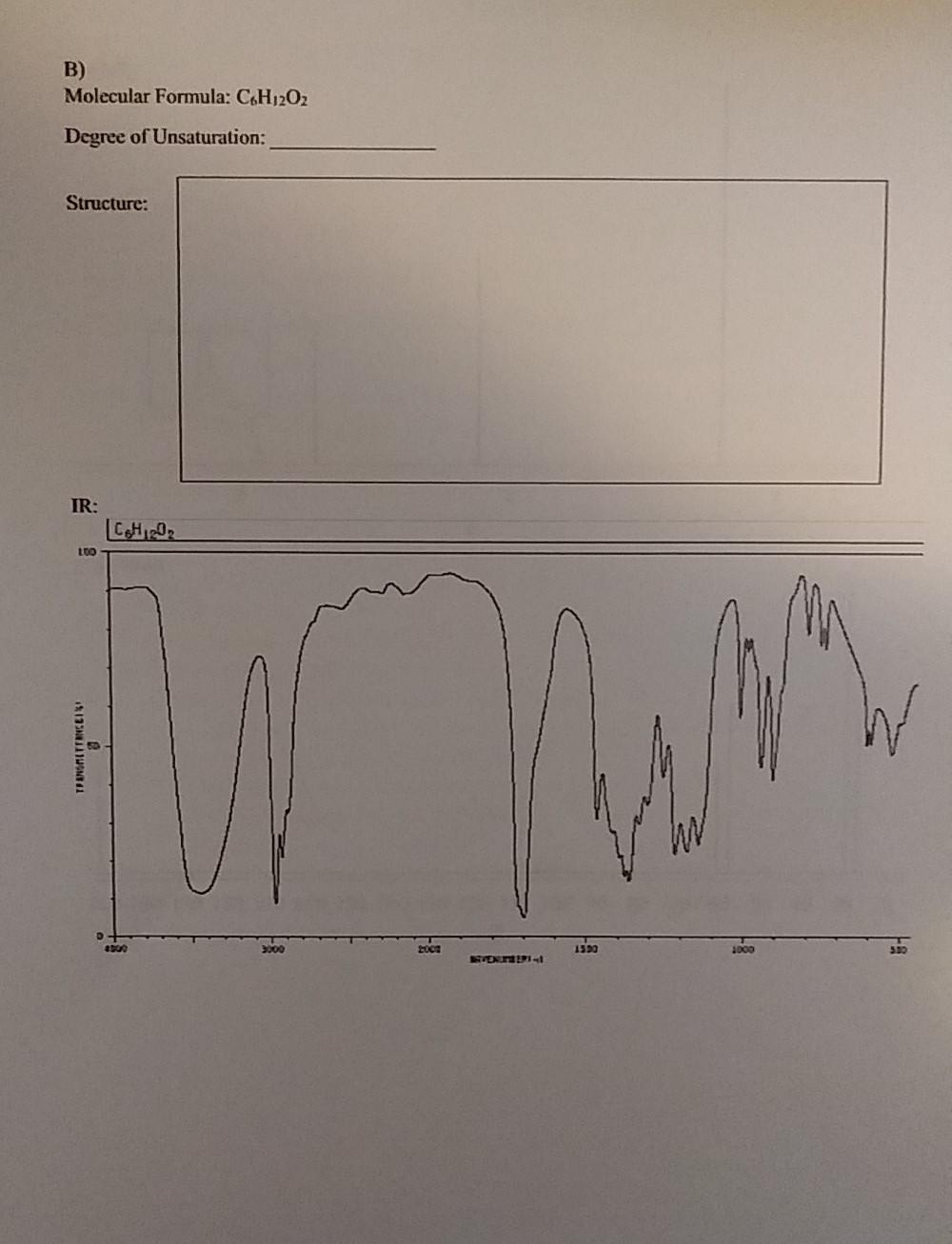 Solved Determine the correct structure for the unknowns | Chegg.com